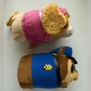 Paw Patrol | Toys | Paw Patrol Plush Toys Chase And Skye | Poshmark